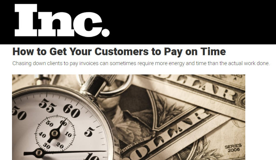 small businesses getting paid on time – Lisa Merriam